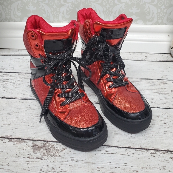 Alexandra | Shoes | Alexandra Collection Glitter High Top Dance | Poshmark